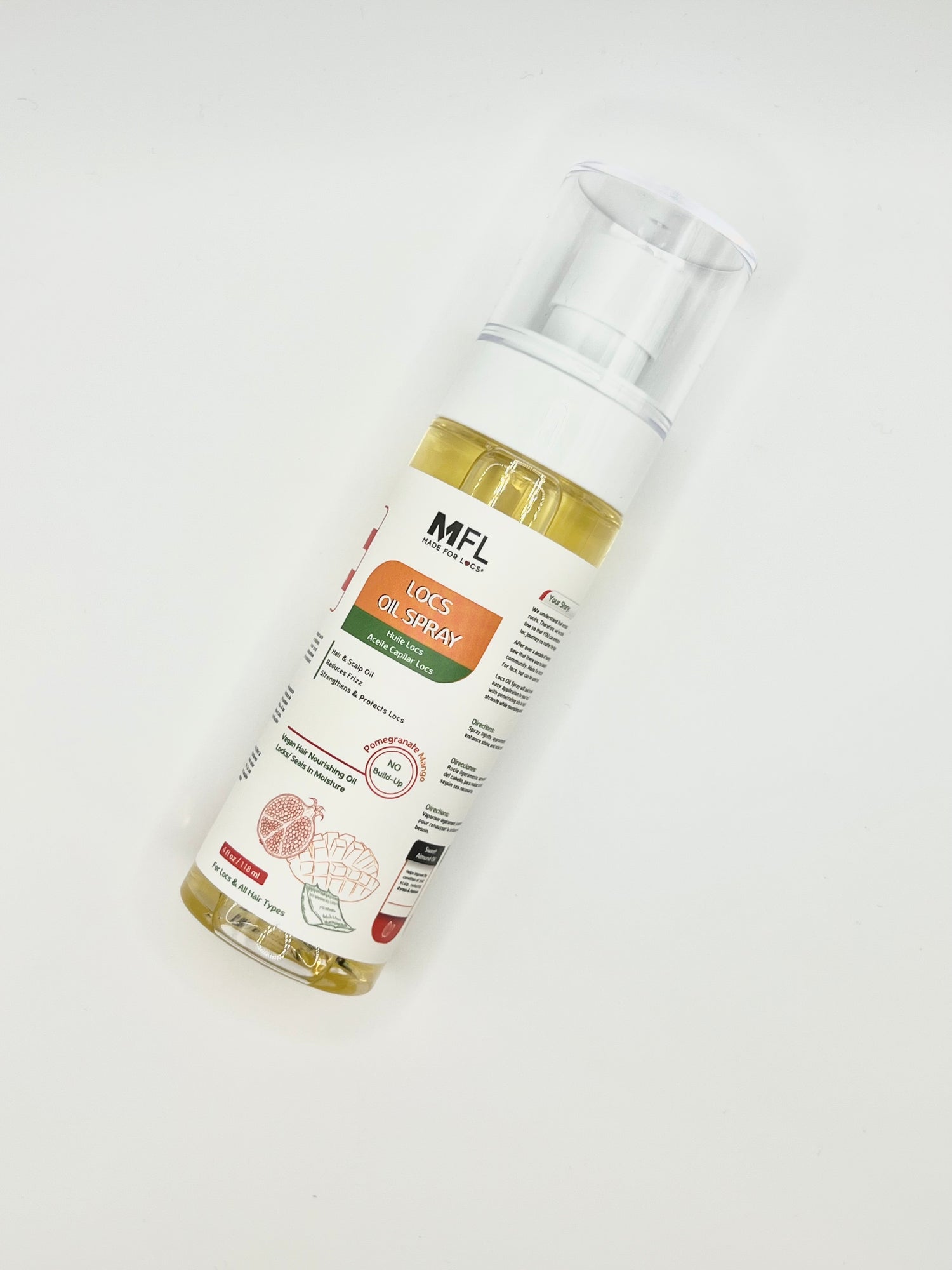 Locs Refresher Spray & Oil Spray Bundle - Pomegranate Mango – Made For Locs