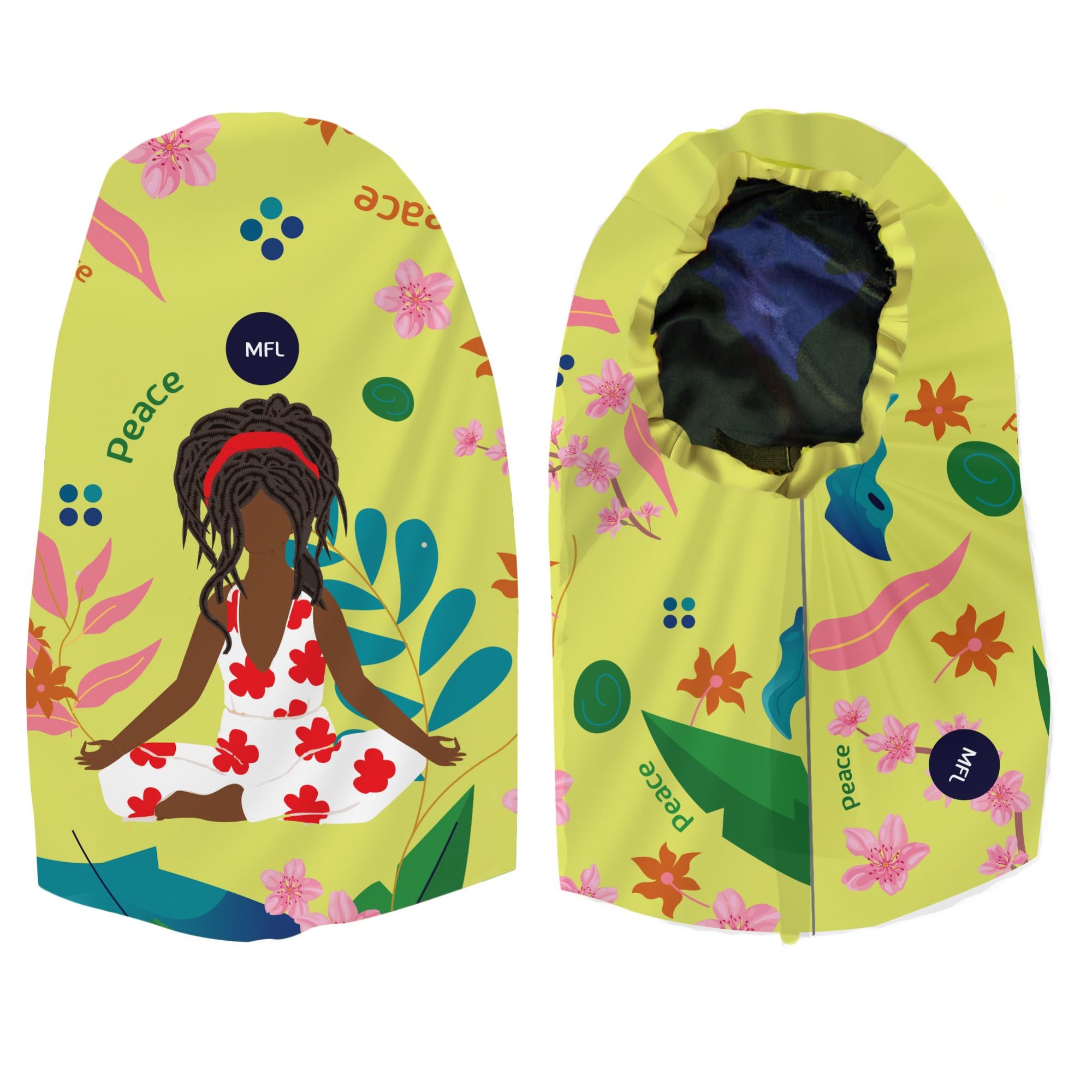 Locs Long Adjustable Bonnet – Made For Locs