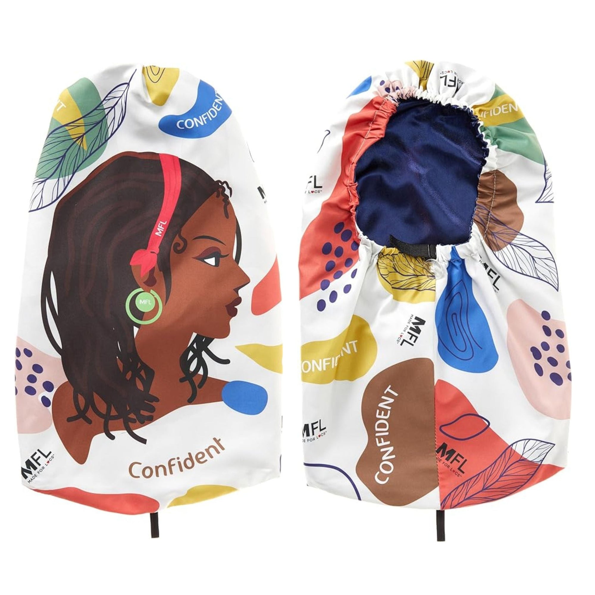 Locs Long Adjustable Bonnet – Made For Locs