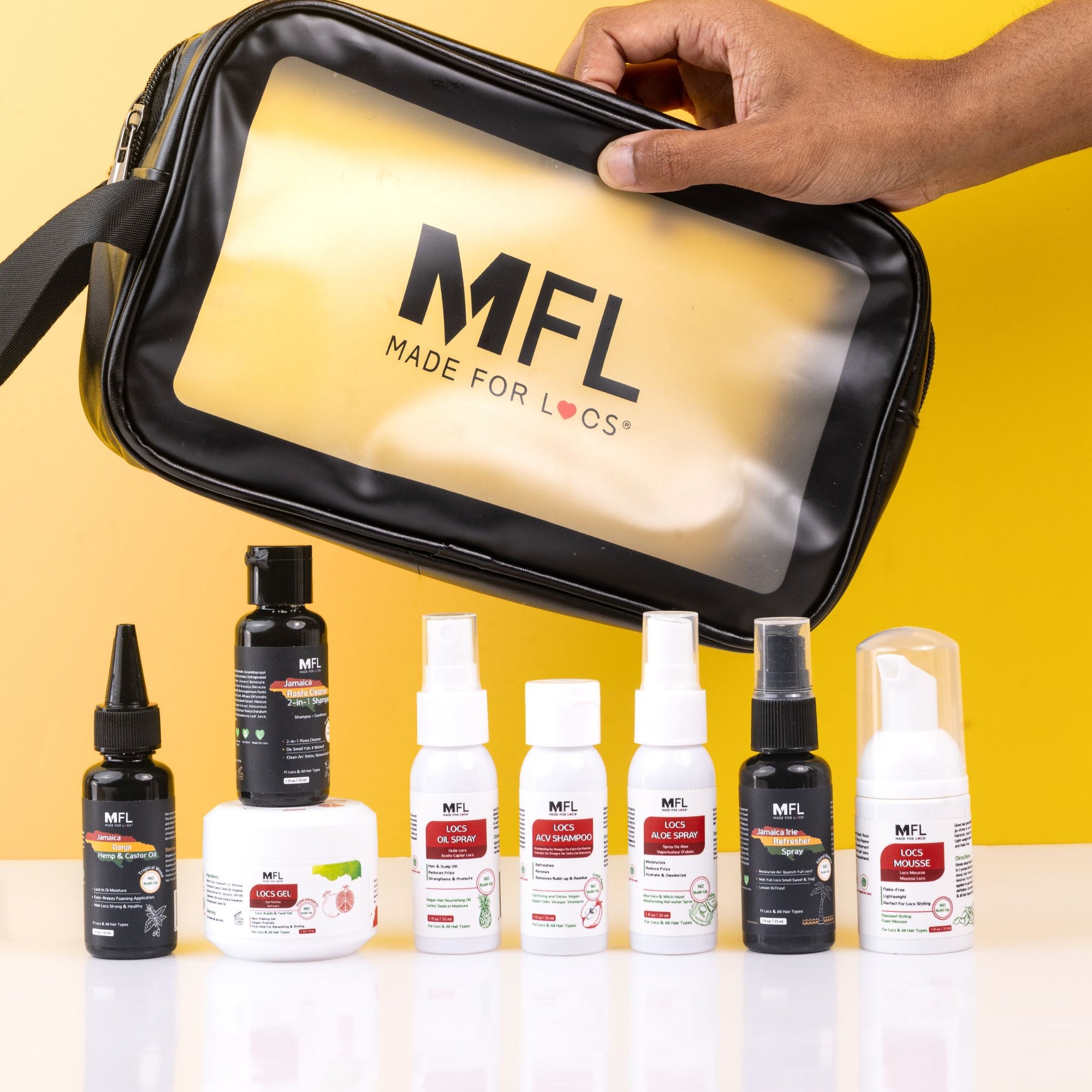 Entire Loc Care + Jamaica Trial Size Kit - 1 oz – Made For Locs